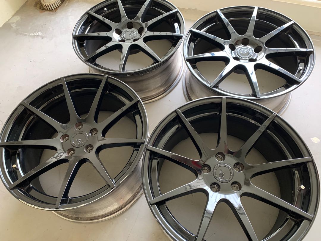 BC forged HB29 wheels 19”, Car Accessories, Tyres & Rims on Carousell