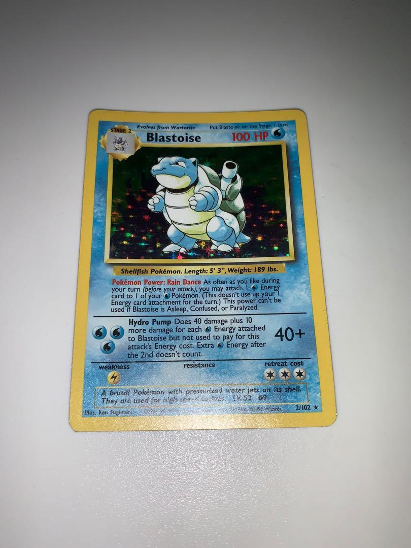 blastoise card original