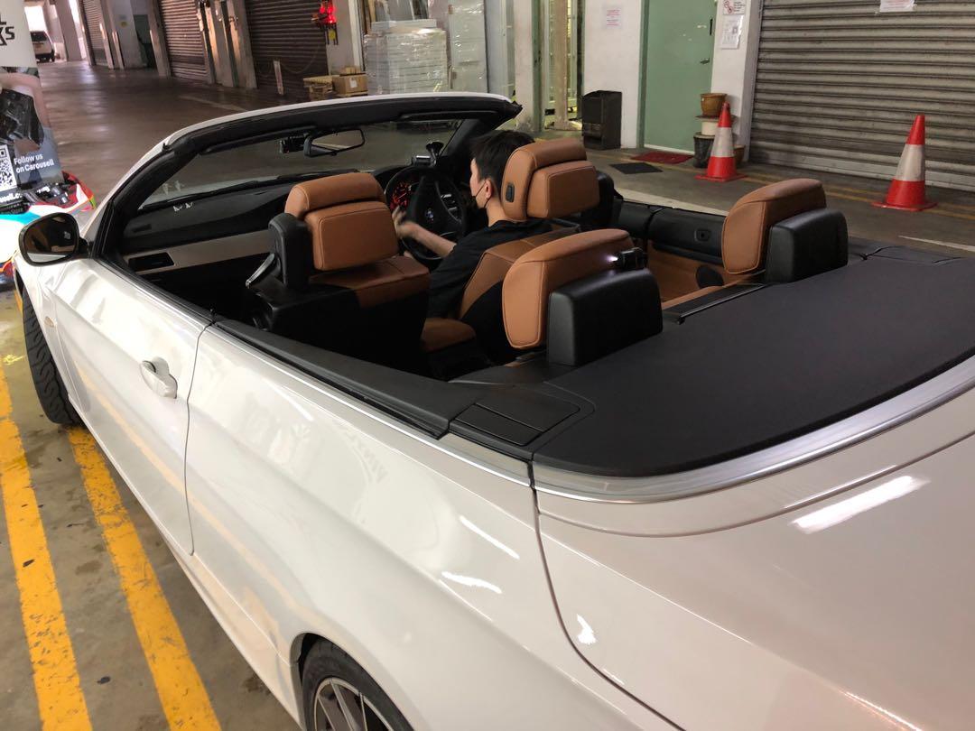 BMW 335i window trim dechrome, Car Accessories, Accessories on Carousell