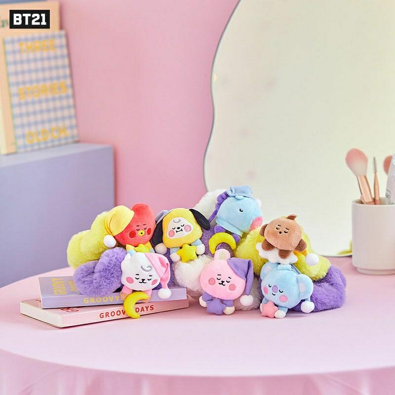 BT21 Sleepy Baby Hair Scrunchy, Hobbies & Toys, Collectibles ...