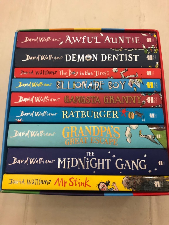 David Walliams Box Set, Hobbies & Toys, Books & Magazines, Children's ...