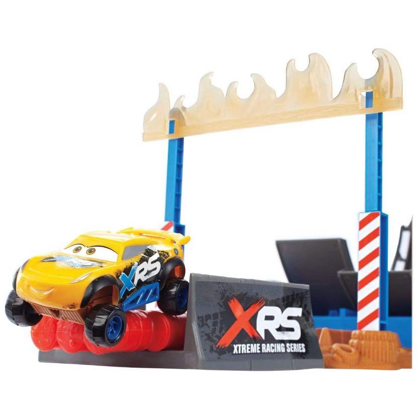 Disney Pixar Cars XRS Mud Racing Big Air Drop Playset, Hobbies & Toys ...