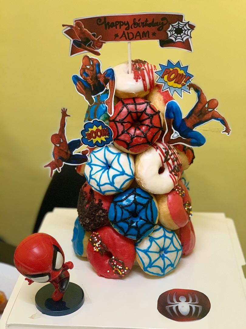 donut tower, Food & Drinks, Homemade Bakes on Carousell