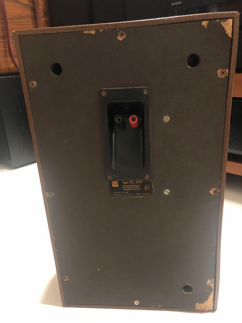 DUAL Type CL 240 Vintage Speakers, Audio, Other Audio Equipment on ...