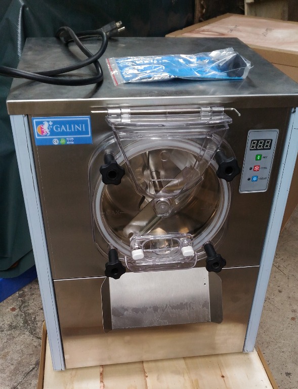 gelato hard ice cream machine heavy duty with Hitachi Compressor, TV ...