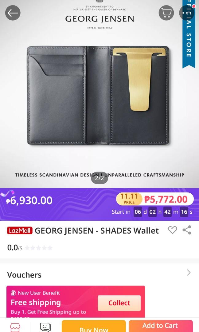 Georg Jensen - shades wallet, Men's Fashion, Watches & Accessories ...