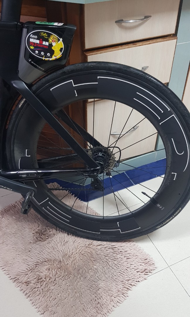 HED JET9 REAR CARBON WHEELS, Sports Equipment, Bicycles & Parts, Parts & Accessories on Carousell