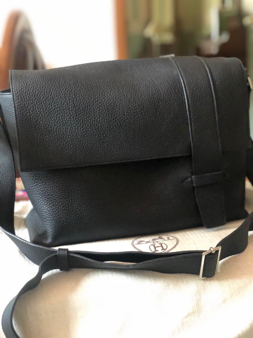 Hermes Alfred men Authentic, Barang Mewah, Tas & Dompet di Carousell