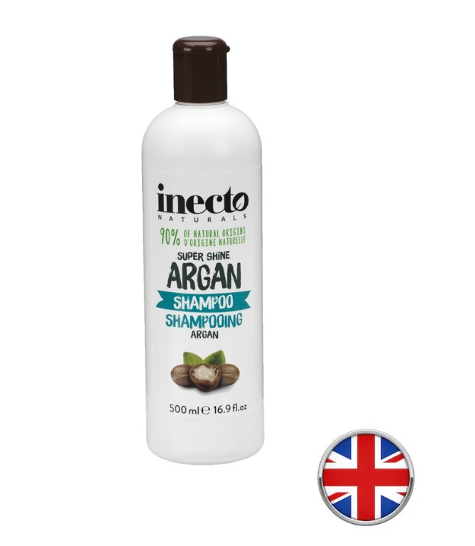 INECTO Naturals Argan Shampoo 500mL, Beauty & Personal Care, Hair on ...