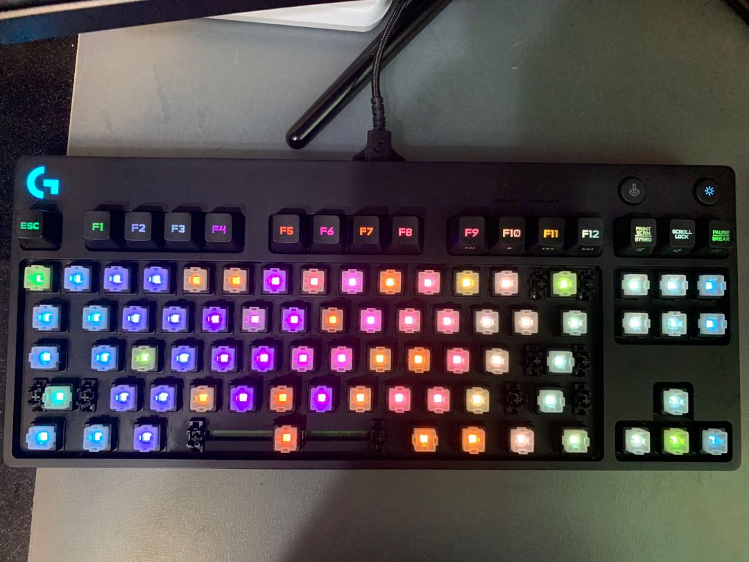 Logitech G Pro keyboard (Romer G tactile), Computers & Tech, Parts ...