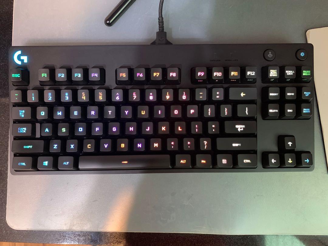 Logitech G Pro keyboard (Romer G tactile), Computers & Tech, Parts ...