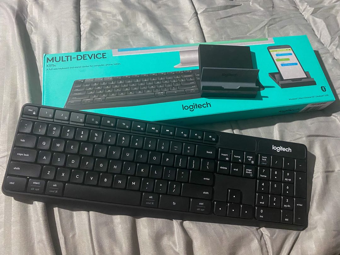 Logitech K375s Wireless Keyboard, Computers & Tech, Parts & Accessories ...