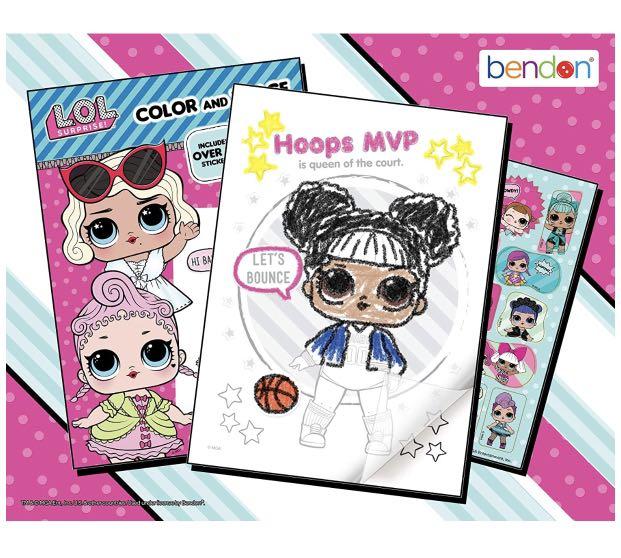 LOL Surprise! Color & Trace Activity Book, Hobbies & Toys, Books ...