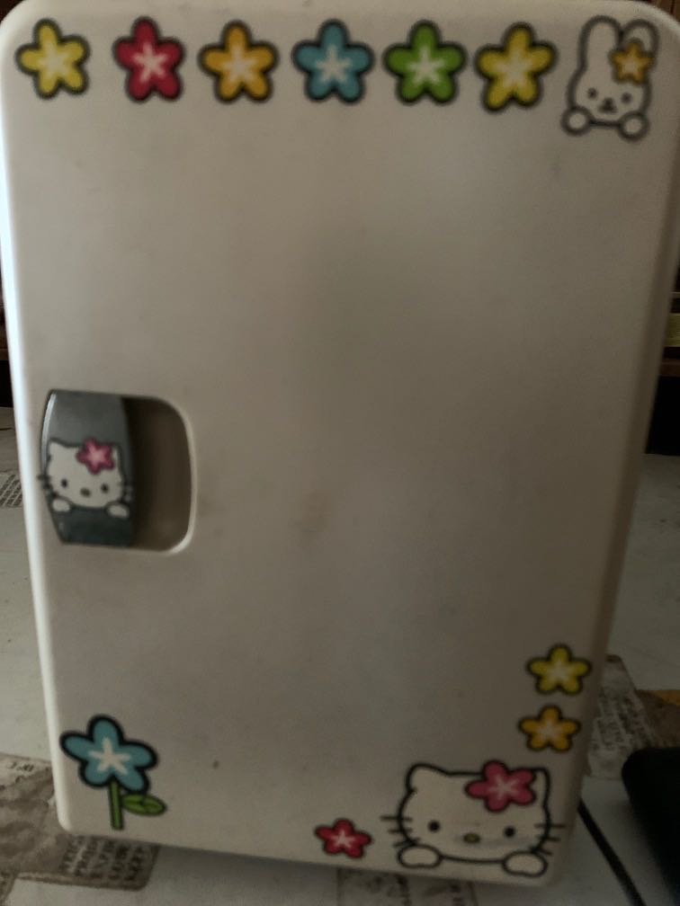 Mini Fridge - Hello kitty, TV & Home Appliances, Kitchen Appliances ...
