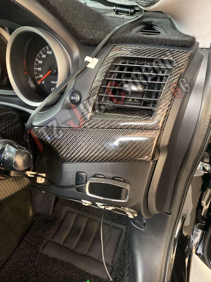 Mitsubishi Lancer EX Carbon fibre interior set, Car Accessories ...