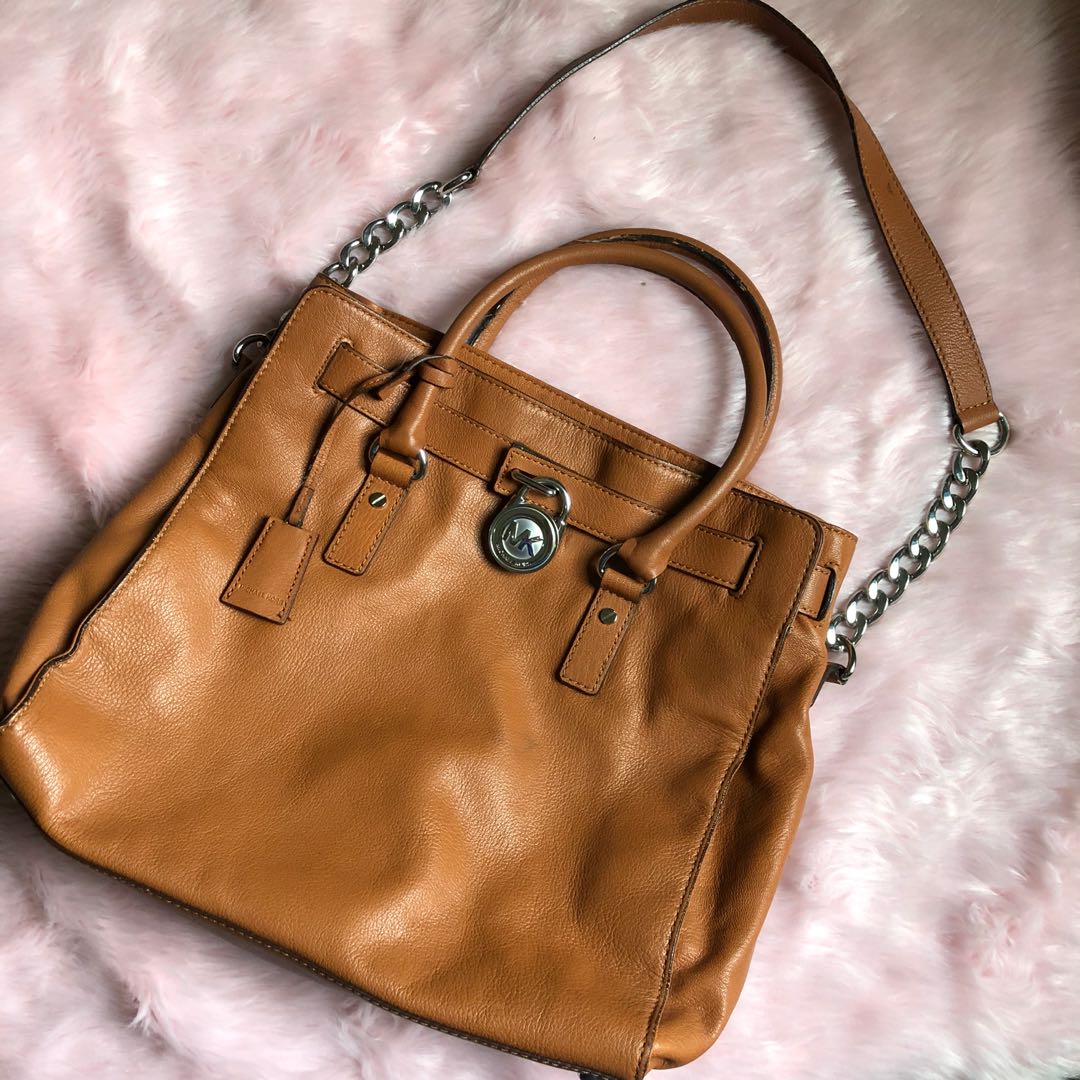 MK hamilton large 2 way bag, Luxury, Bags & Wallets on Carousell
