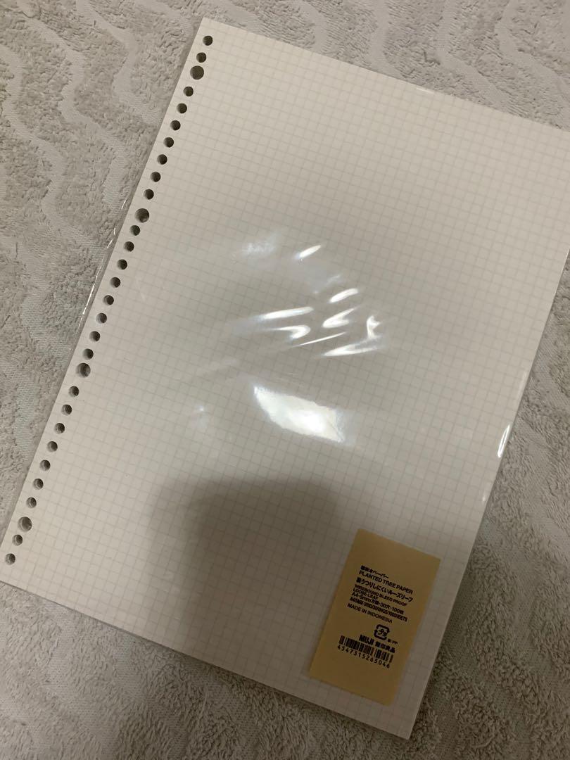 Muji A4 Grid Paper, Hobbies & Toys, Stationary & Craft, Craft Supplies ...