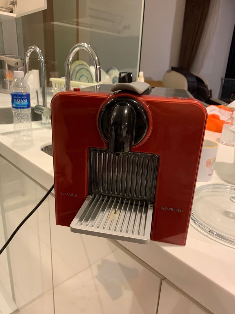Nespresso Le Cube Coffee Machine, TV & Home Appliances, Kitchen ...