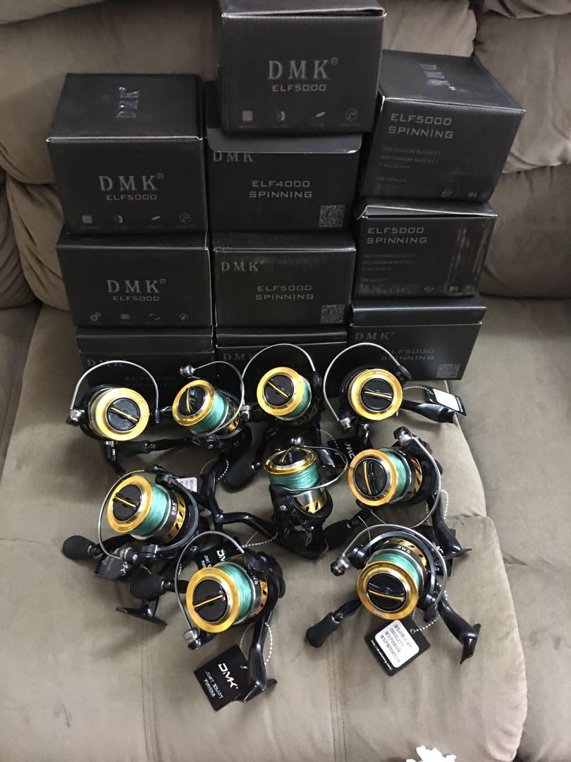 New DMK 5000 Spinning power Reel, Sports Equipment, Fishing on Carousell
