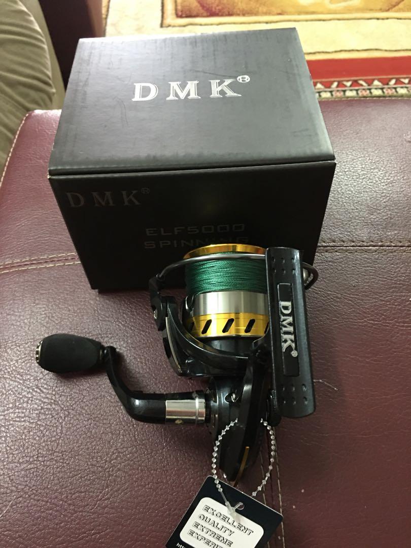New DMK 5000 Spinning power Reel, Sports Equipment, Fishing on Carousell