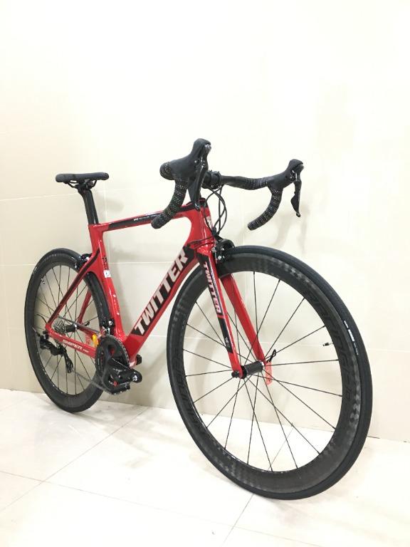 NEW TWITTER SNIPER PRO SHIMANO 105 R7000 CARBON WHEEL HUB FRAME ROAD ...