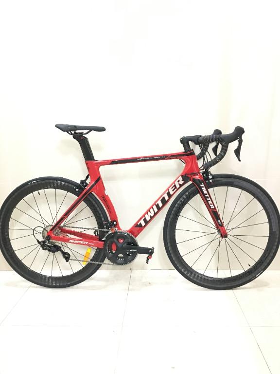 NEW TWITTER SNIPER PRO SHIMANO 105 R7000 CARBON WHEEL HUB FRAME ROAD ...