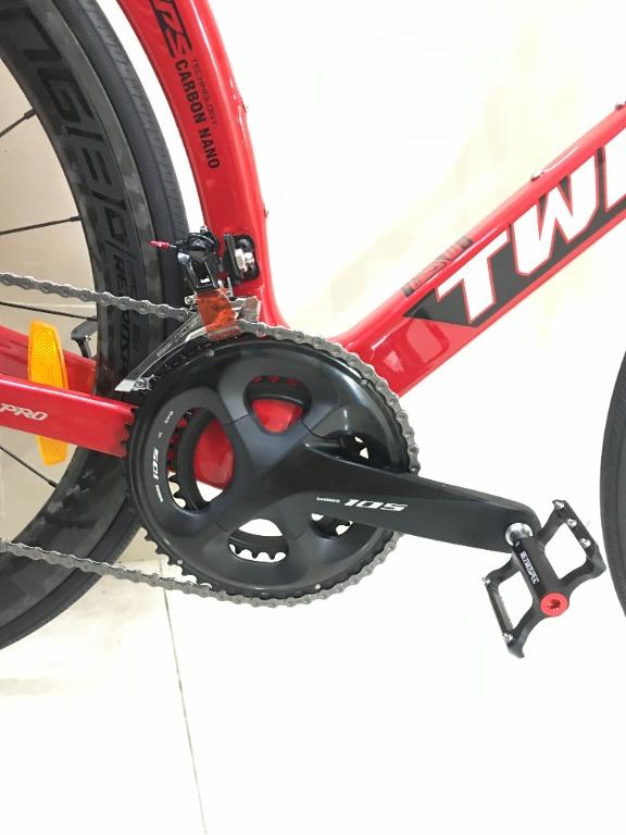 NEW TWITTER SNIPER PRO SHIMANO 105 R7000 CARBON WHEEL HUB FRAME ROAD ...