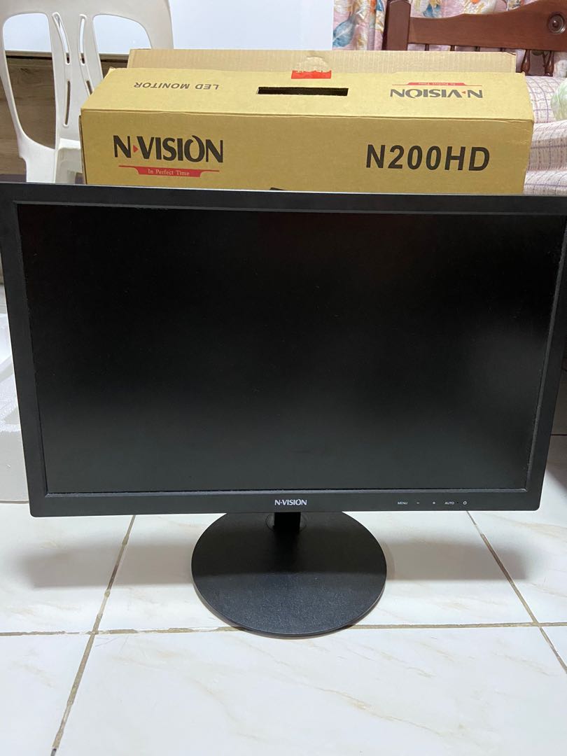 NVISION N200HD LED MONITOR COMPLETE WITH BOX, Computers & Tech, Parts ...