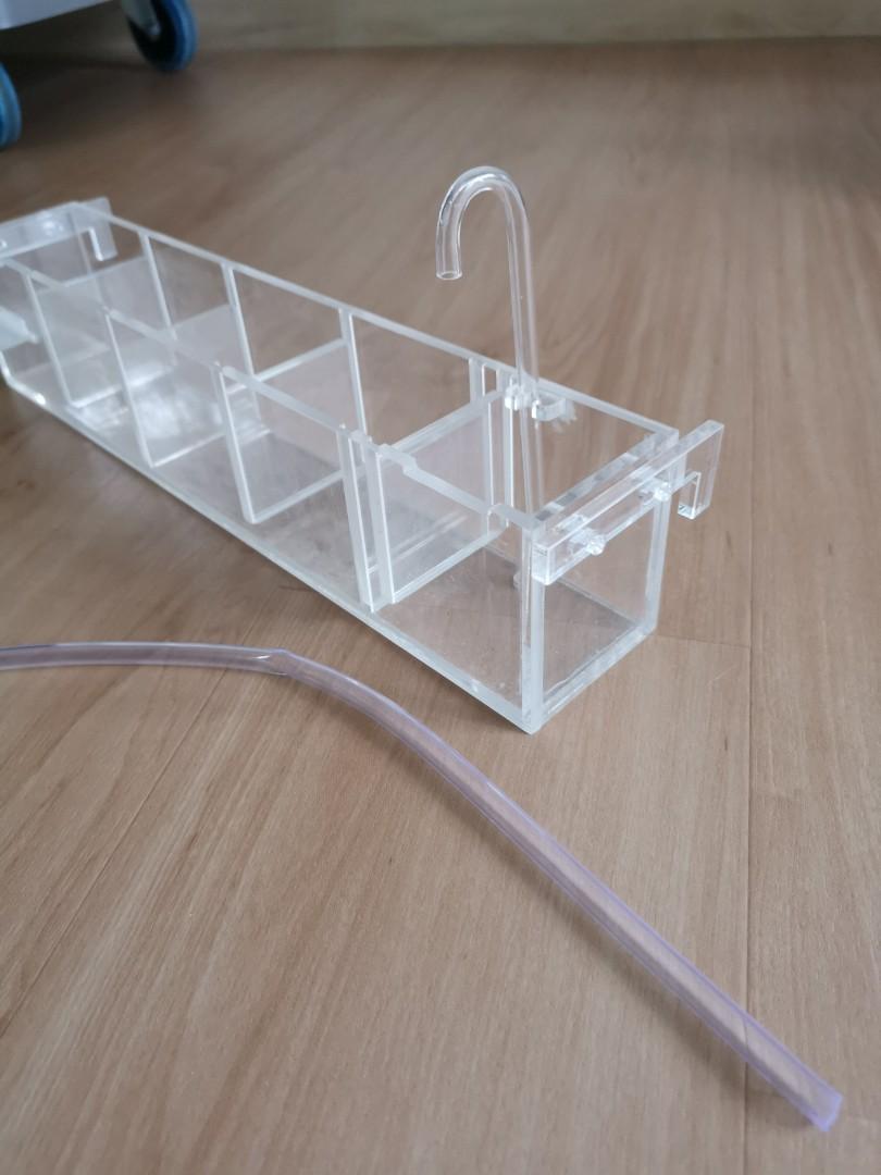 Overhead sump filter - 4 partitions, 5 layers., Pet Supplies, For Fish ...