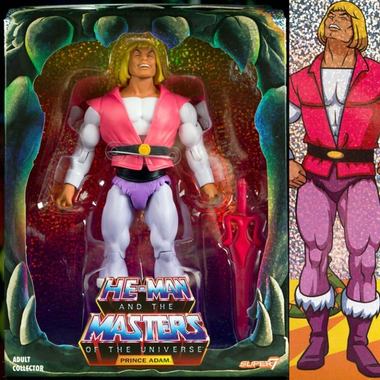 Prince Adam Laughing Masters of the Universe Club Grayskull Filmation ...