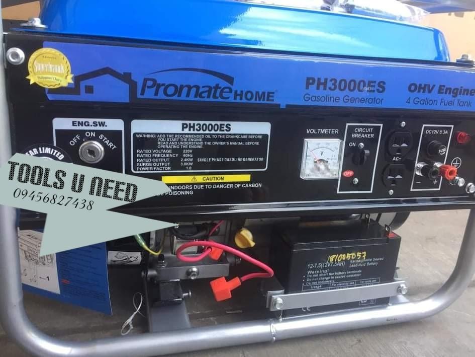 PROMATE GENERATOR, Commercial & Industrial, Construction Tools ...