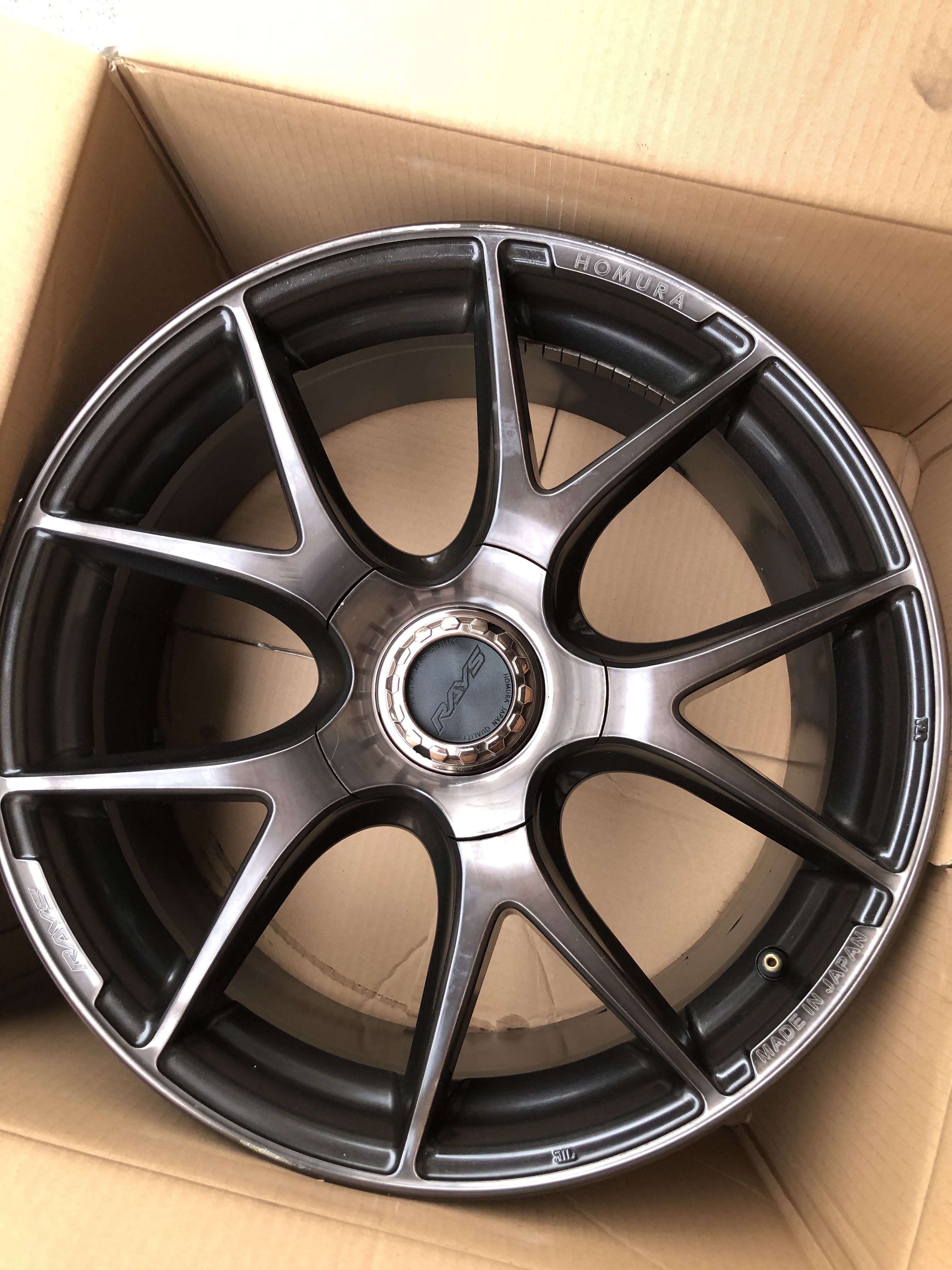 Japan Rays Homura 18” PCD 5X 112 Japan Sport rim Audi.WV,Mercedes,, Car ...