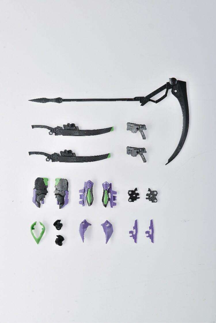 RG Evangelion Unit 0 01 02 Weapon Expansion Set Not Gundam Scythe Sword ...