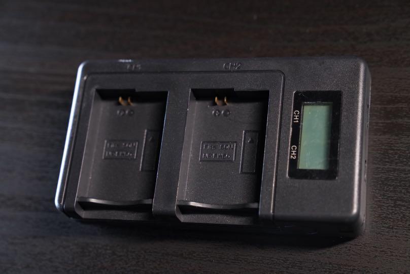 Sony npw50 3rd party charger with USB cable built in, Photography ...