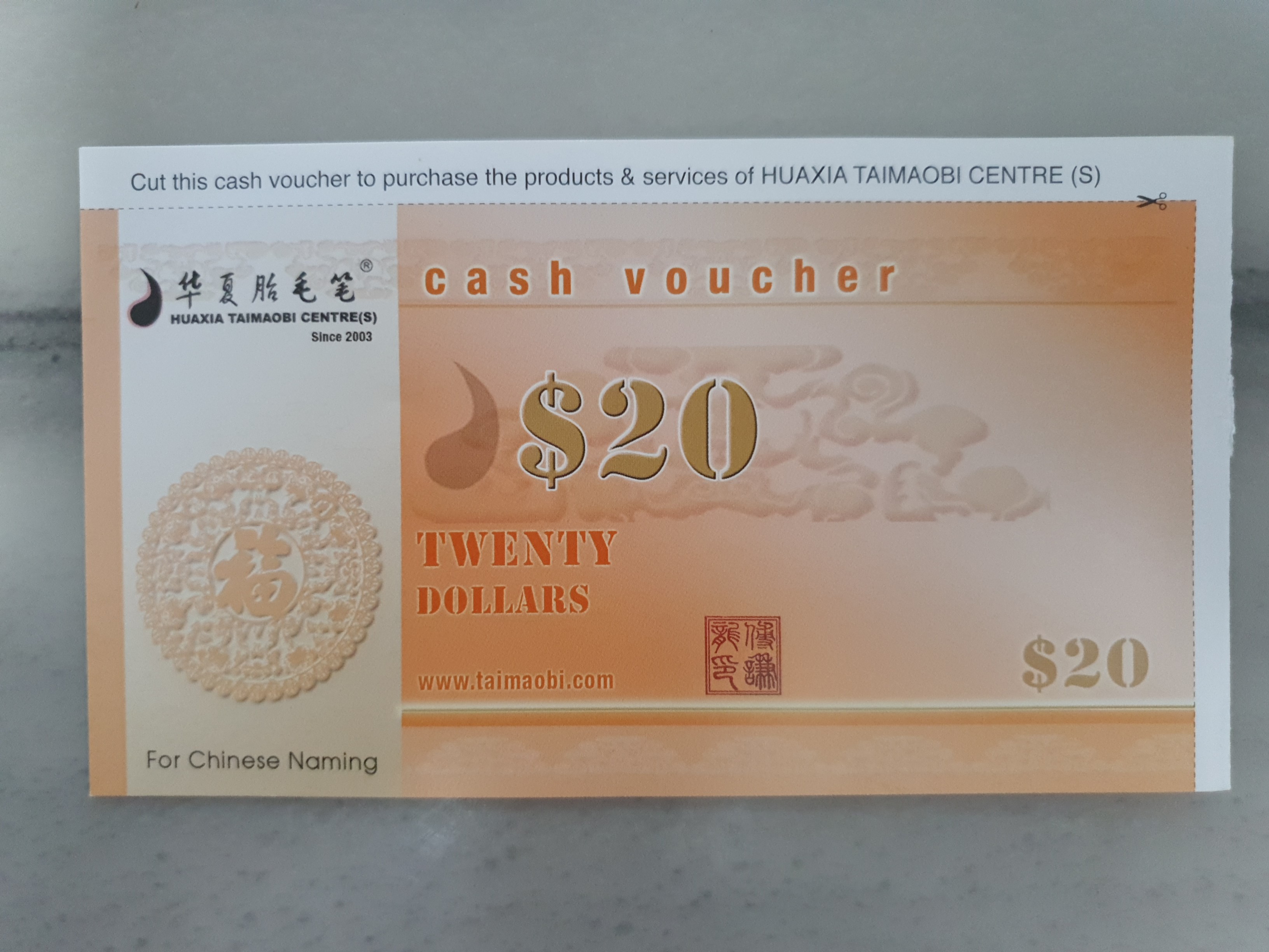 Tai Mao Bi voucher, Everything Else on Carousell