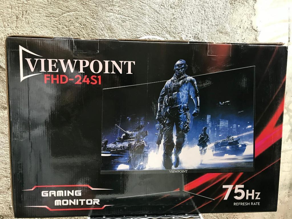 VIEWPOINT FHD-24S1 CURVE 24INC 1920x1080p 75hz VGA/ HDMI/ DC SUPPORTED ...