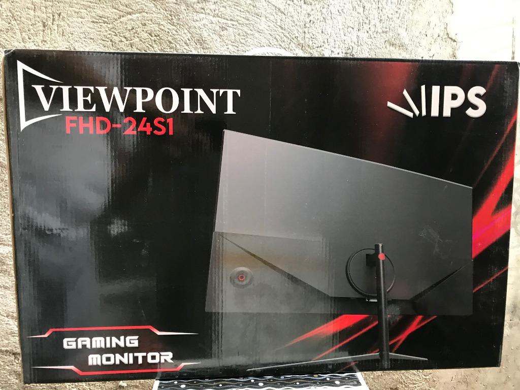 VIEWPOINT FHD-24S1 CURVE 24INC 1920x1080p 75hz VGA/ HDMI/ DC SUPPORTED ...