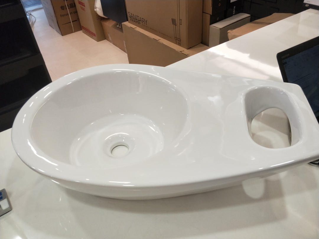 Wash basin (display set), Furniture & Home Living, Bathroom & Kitchen ...
