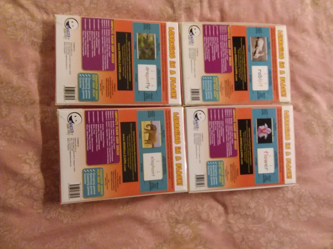 WINK to LEARN English Flash Cards. Beginner 1 to 4. $50 for 4 boxes ...
