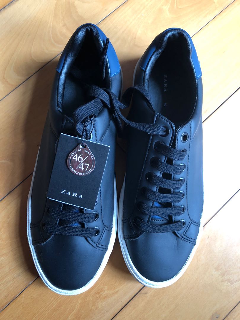全新 Zara Men’s Shoes (Black) New, 男裝, 鞋, 西裝鞋 - Carousell