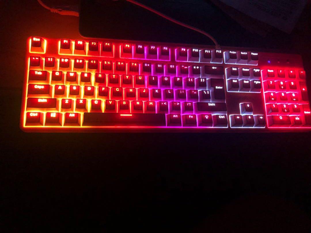 Zeus mechanical gaming keyboard model ZK110, Computers & Tech, Parts ...