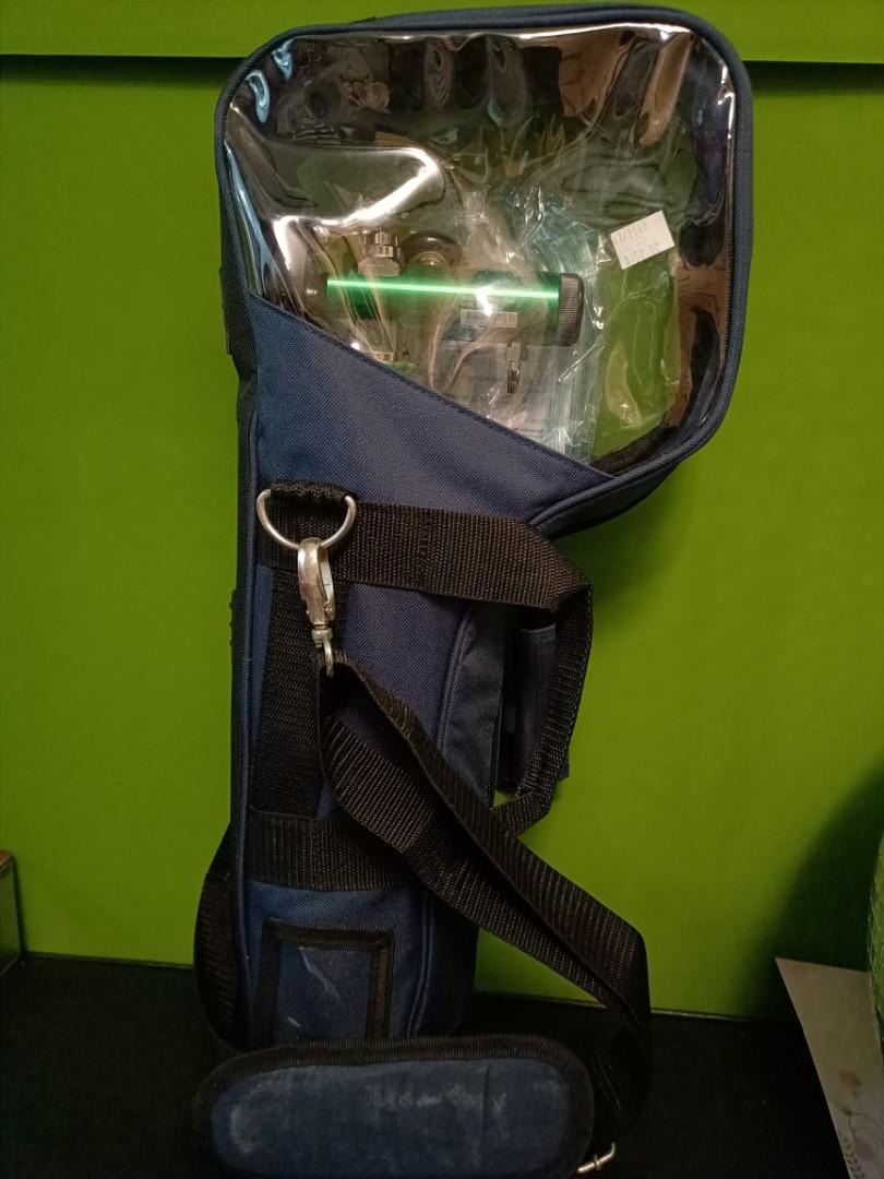 2 Oxygen tank & Regulator (New), Health & Nutrition, Assistive ...