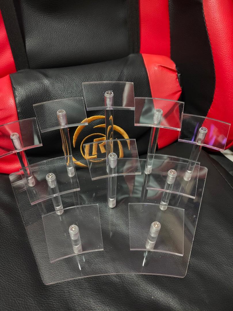 Acrylic Display Stand for Toy Collections : 10 Display Base, Hobbies ...