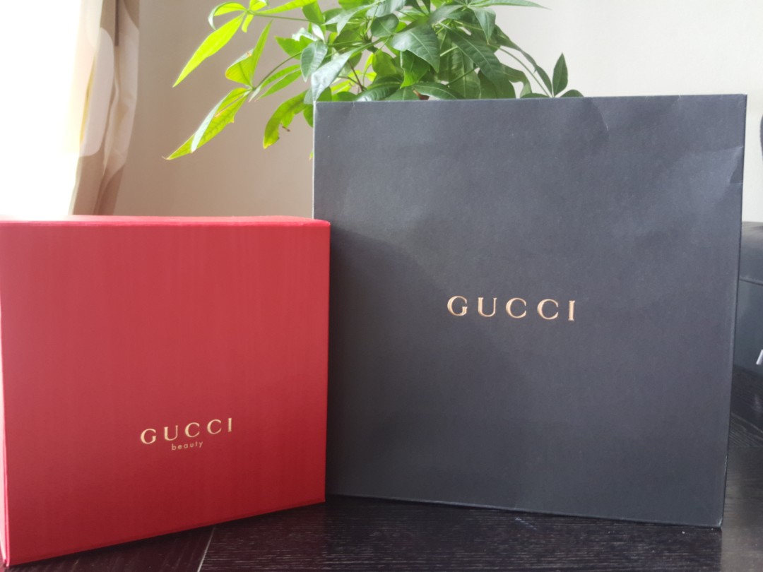 Authentic Gucci box & paperbag, Luxury, Bags & Wallets on Carousell