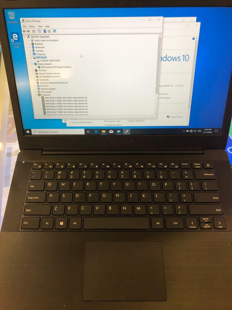 Avita Pura Ns A Laptop Computers Tech Laptops Notebooks On Carousell