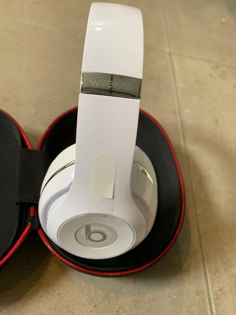 Beats studio wireless headphones - white, Audio, Headphones & Headsets ...