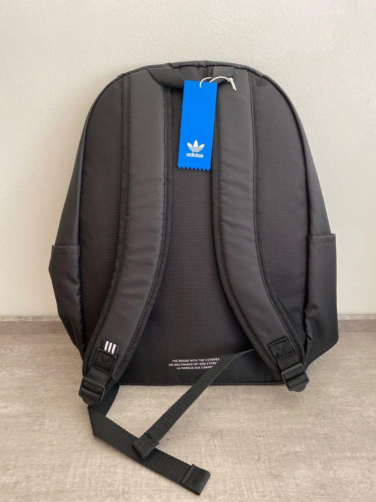 BNWT ADIDAS Adicolor Classic Backpack in Black/Shining Trefoil, Men's ...