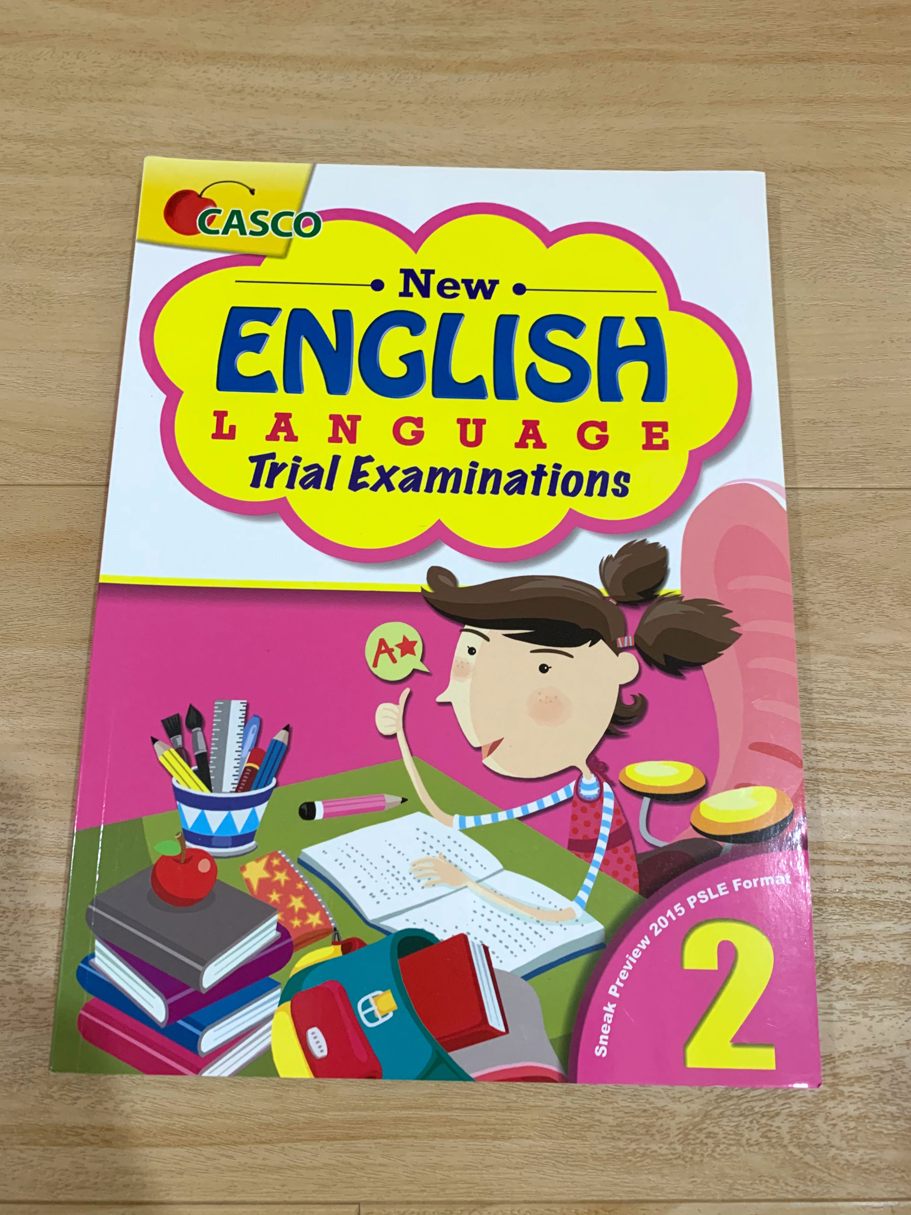 Casco new English language trial examinations, Hobbies & Toys, Books ...