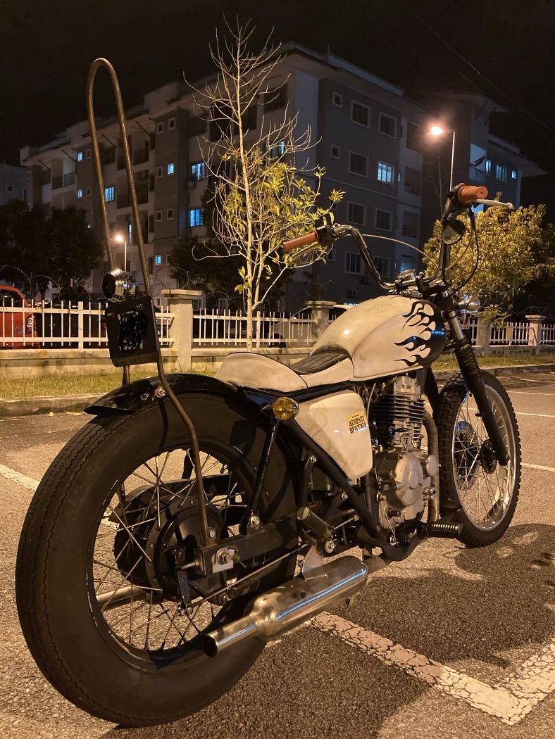 Cmc xy400 chopper custom, Motorbikes on Carousell