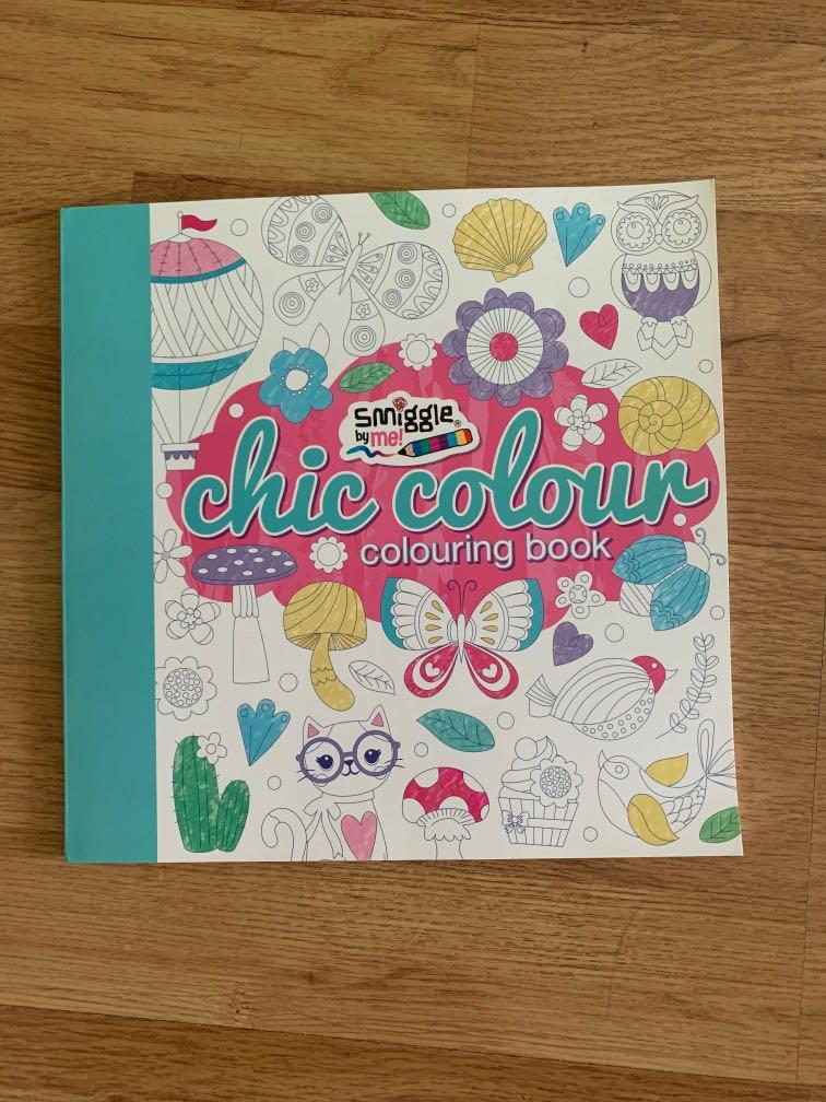 Coloring book smiggle, Buku & Alat Tulis, Alat Tulis di Carousell